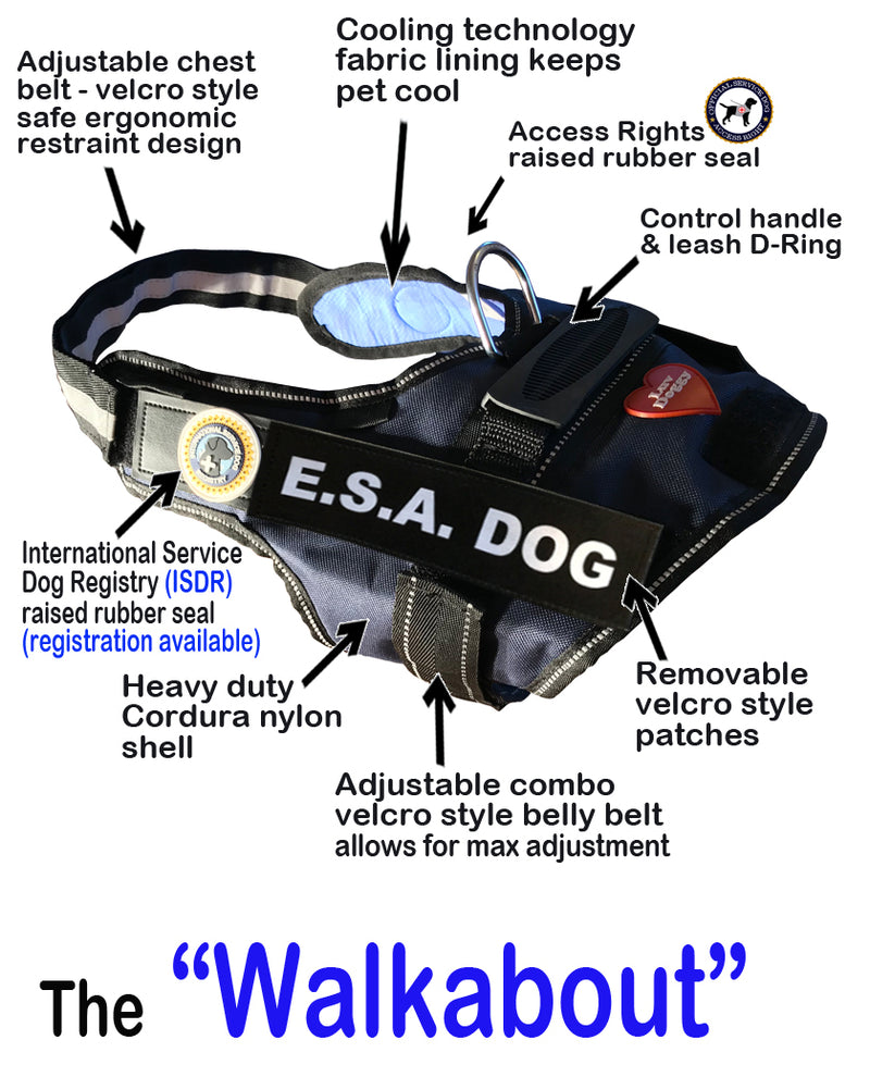 ESA Dog Vest + Dog Tag by LuvDoggy - LUVDOGGY